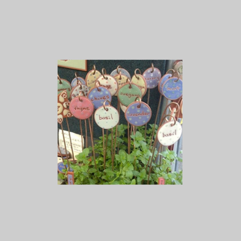 Common Herb Circle – Kate Lally Ceramics